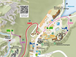 Neuschwanstein und Hohenschwangau Tickets: EN